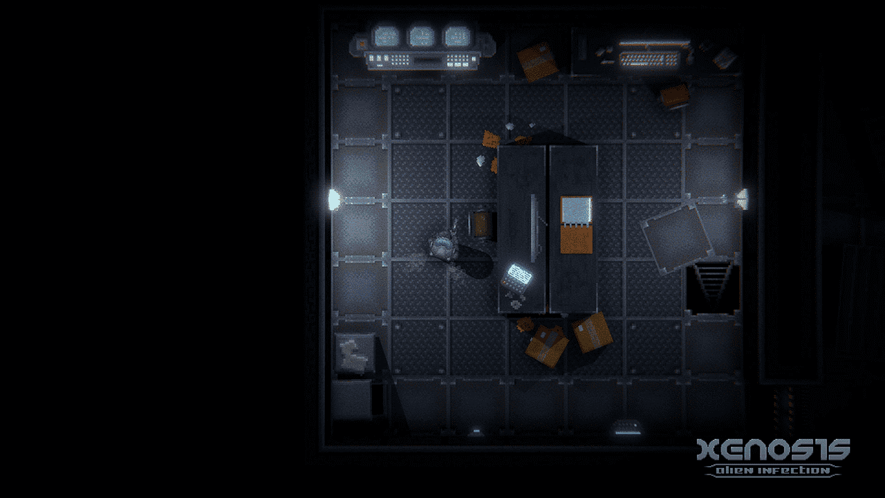 Top-down Sci-fi Adventure Survival Game, Xenosis: Alien Infection, is ...